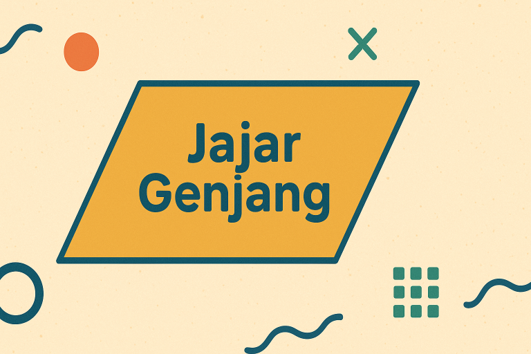 Jajar Genjang: Bentuk Sederhana dengan Konsep Matematika - Study Inca