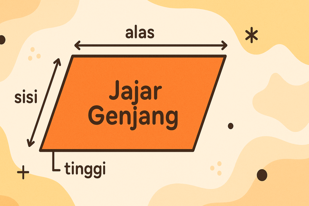 Jajar Genjang: Bentuk Sederhana dengan Konsep Matematika - Study Inca